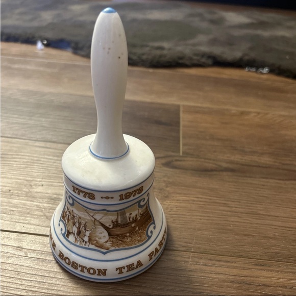 Hammersley | Accents | Boston Tea Party Commemorative Bell White And ...